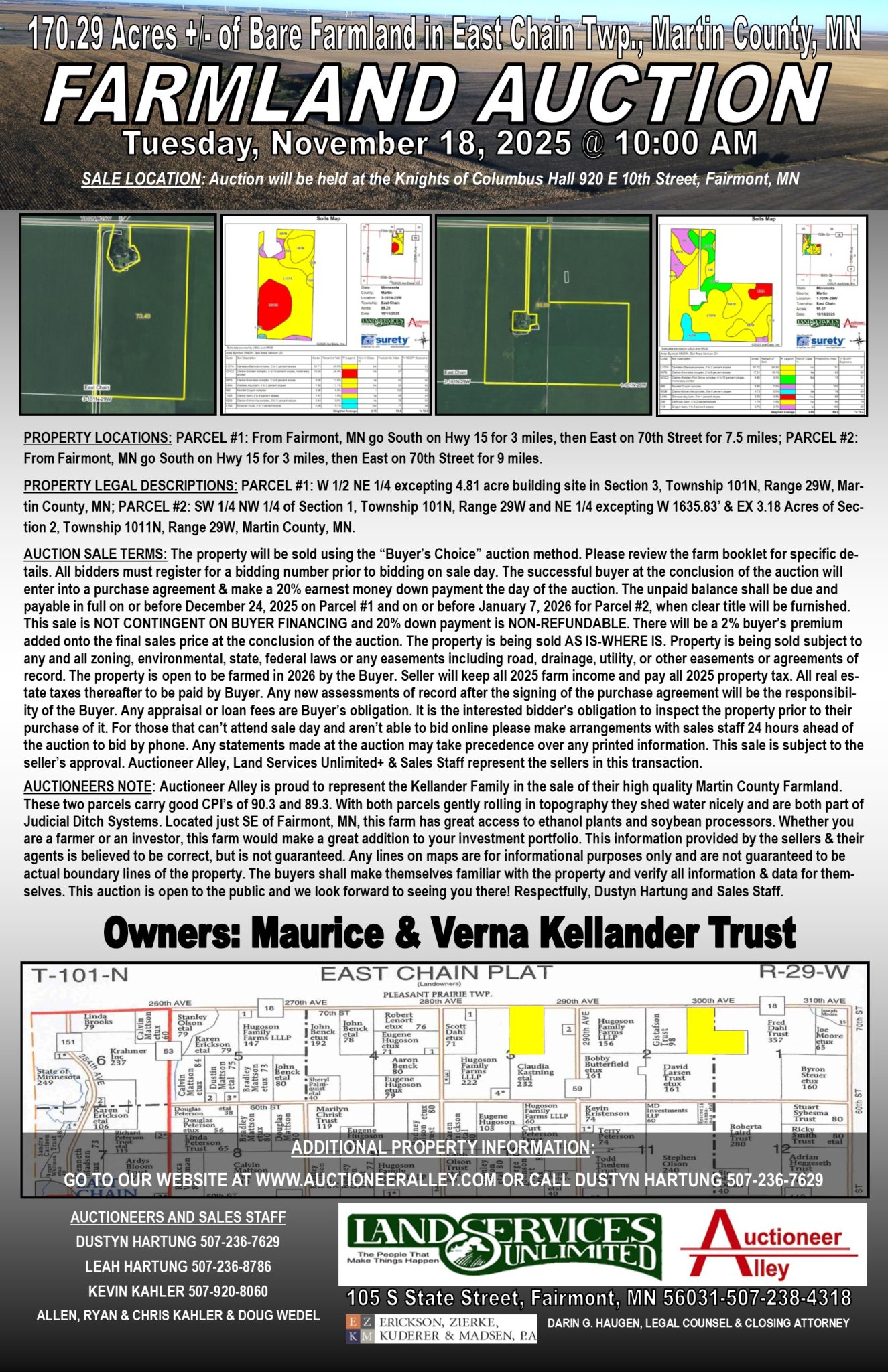 Upcoming Auctions - Land Services Unlimited